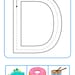 Alphabet Tracing Cards With Directional Arrows - Etsy