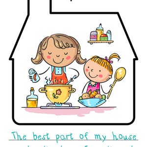 My Family and Home Preschool Theme Curriculum Printables | Preschool ...