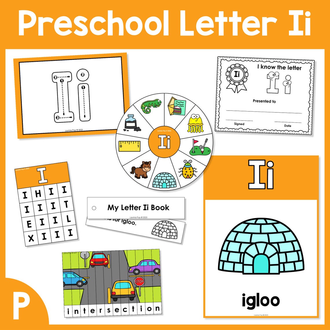 Preschool Alphabet Letter of the Week Curriculum I - Etsy