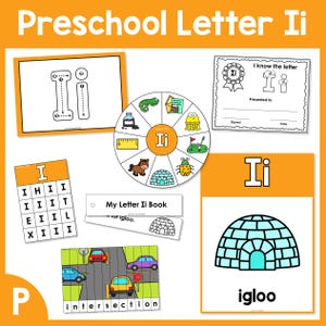 Preschool Alphabet Letter of the Week Curriculum I - Etsy