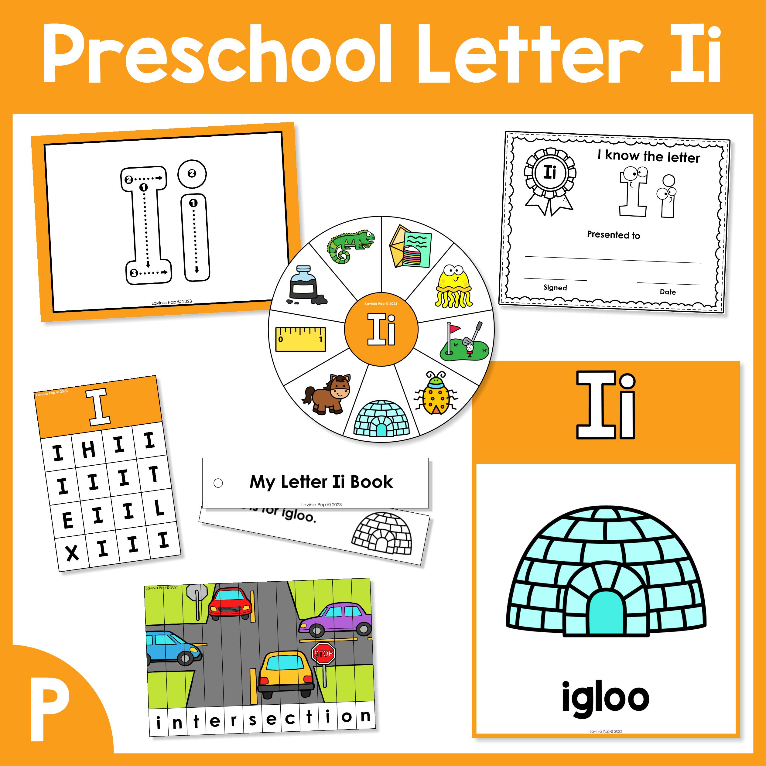 Preschool Alphabet Letter of the Week Curriculum I - Etsy