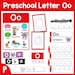 Preschool Alphabet Letter of the Week Curriculum O - Etsy