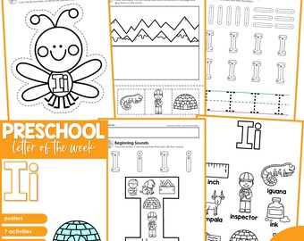 Letter of the Week Curriculum | Alphabet Activities and Lesson Plans - Etsy