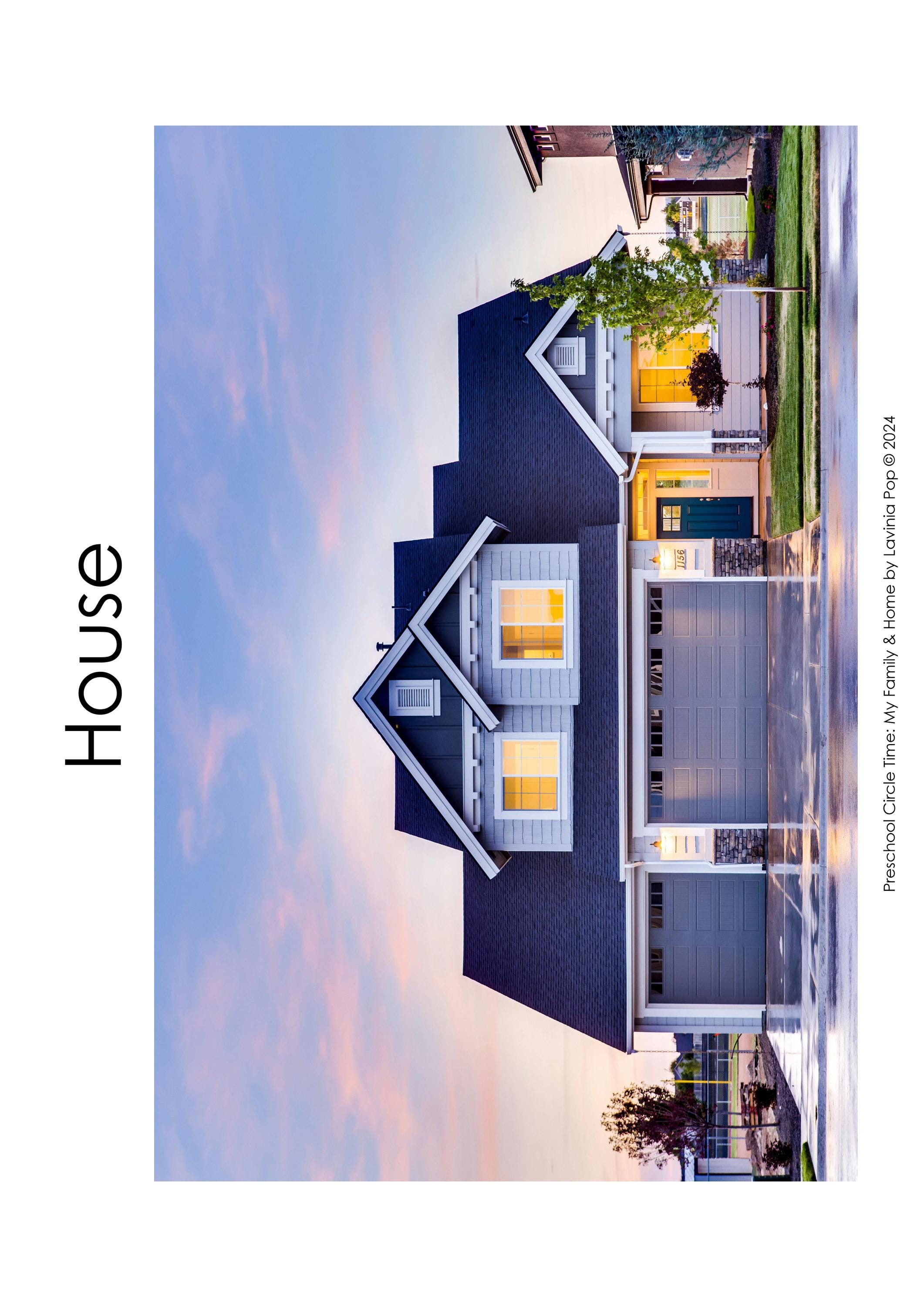 My Family and Home Preschool Theme Curriculum Printables | Preschool ...