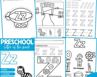 Letter Recognition Find the Letter Worksheets | Letter of the Week ...