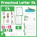 Preschool Alphabet Letter of the Week Curriculum K - Etsy