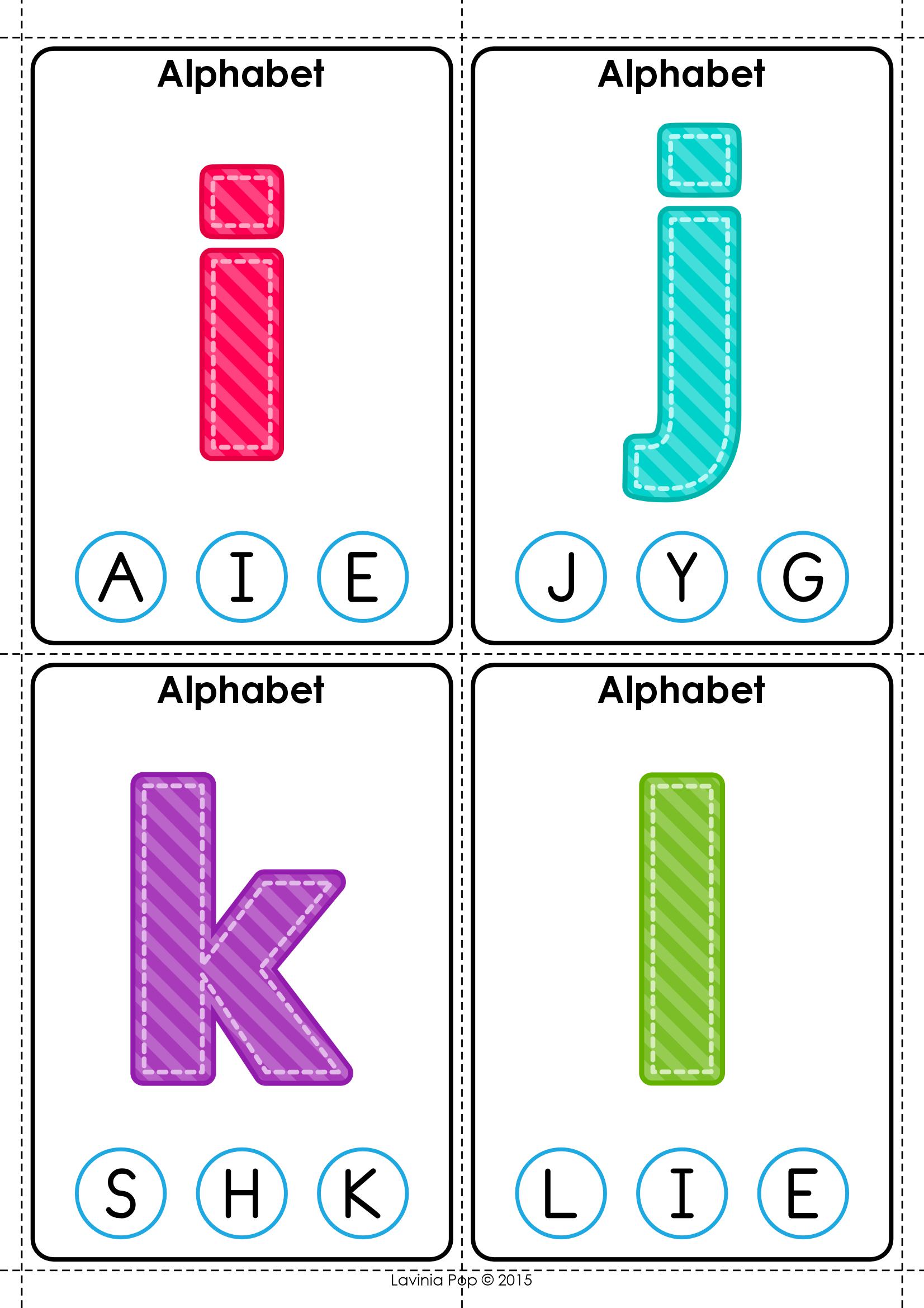 Alphabet Matching Activity | Printable Upper and Lower Case Cards - Etsy