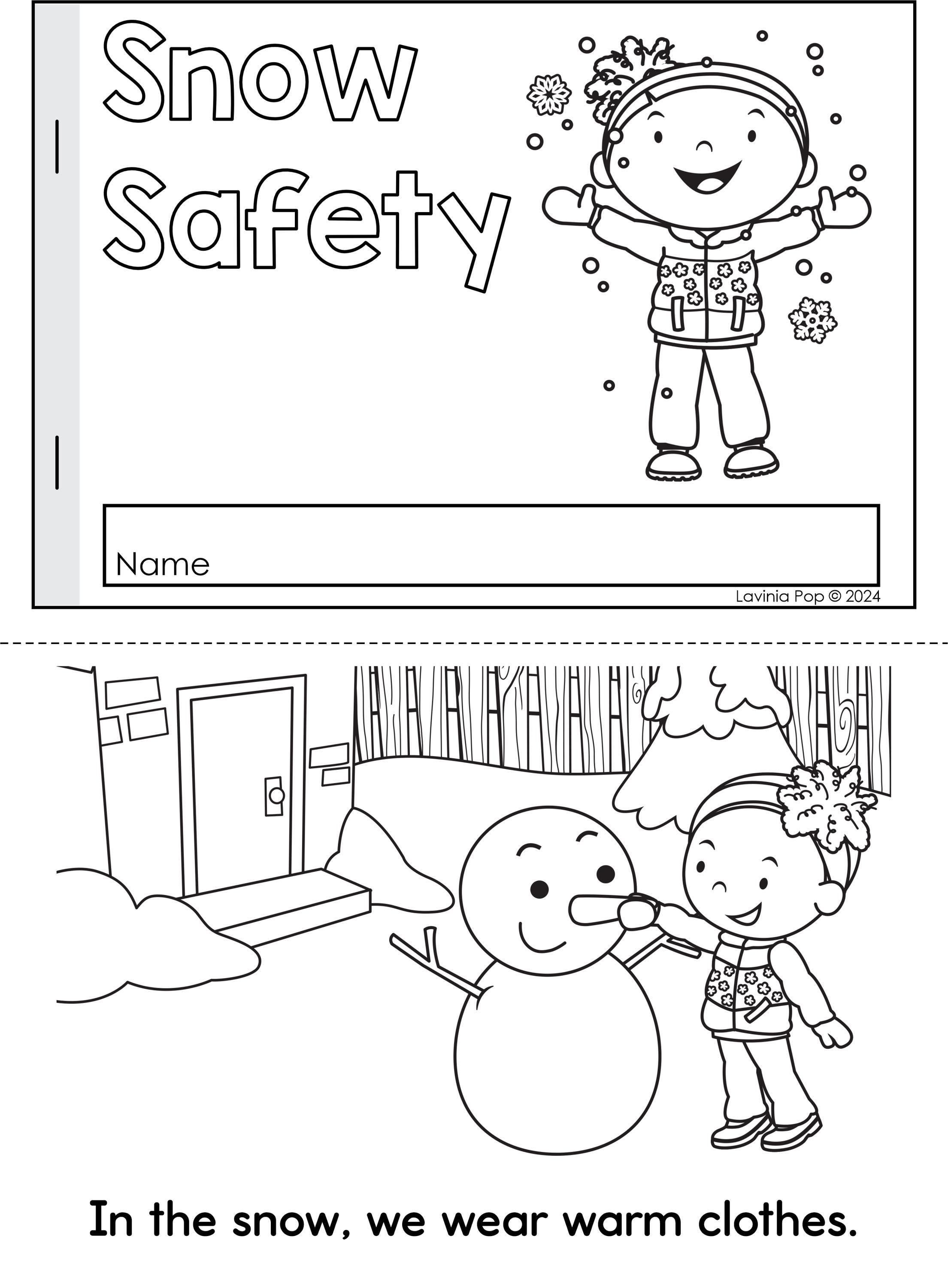Winter Weather Preschool Theme Curriculum Printables | Preschool Circle ...