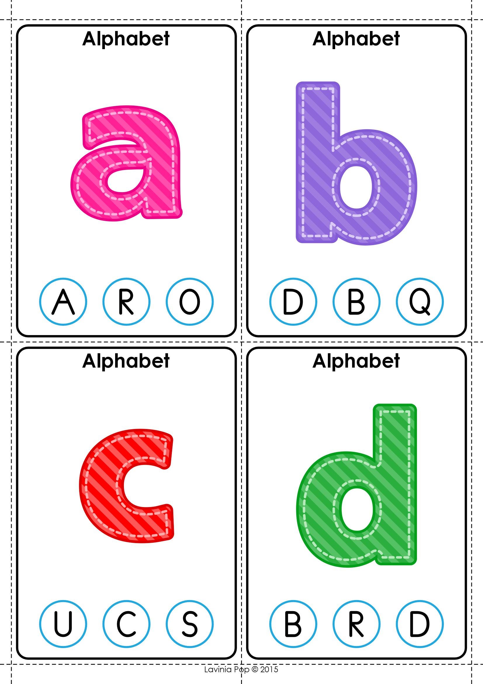 Alphabet Matching Activity | Printable Upper and Lower Case Cards - Etsy