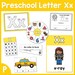 Preschool Alphabet Letter of the Week Curriculum X - Etsy