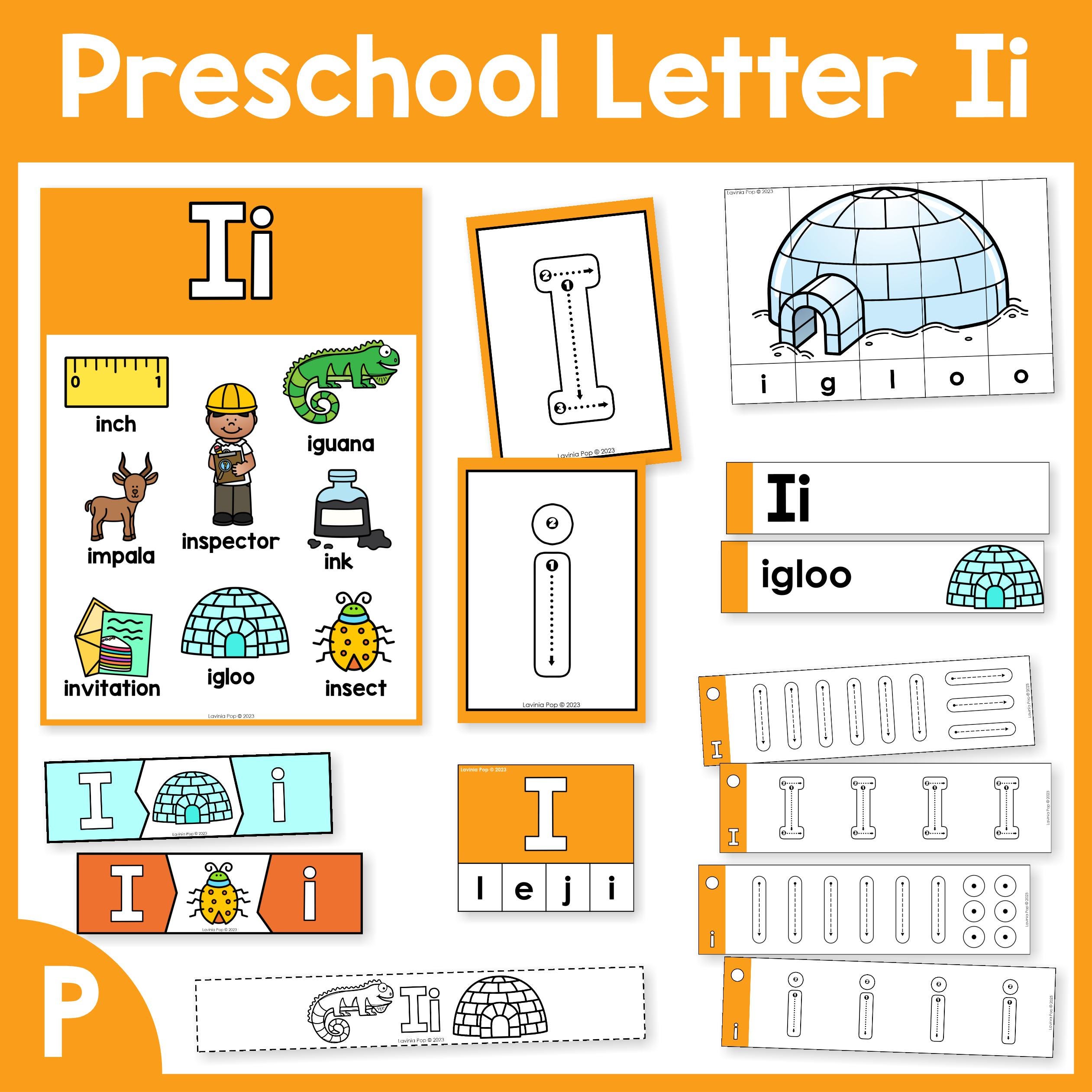 Preschool Alphabet Letter of the Week Curriculum I - Etsy