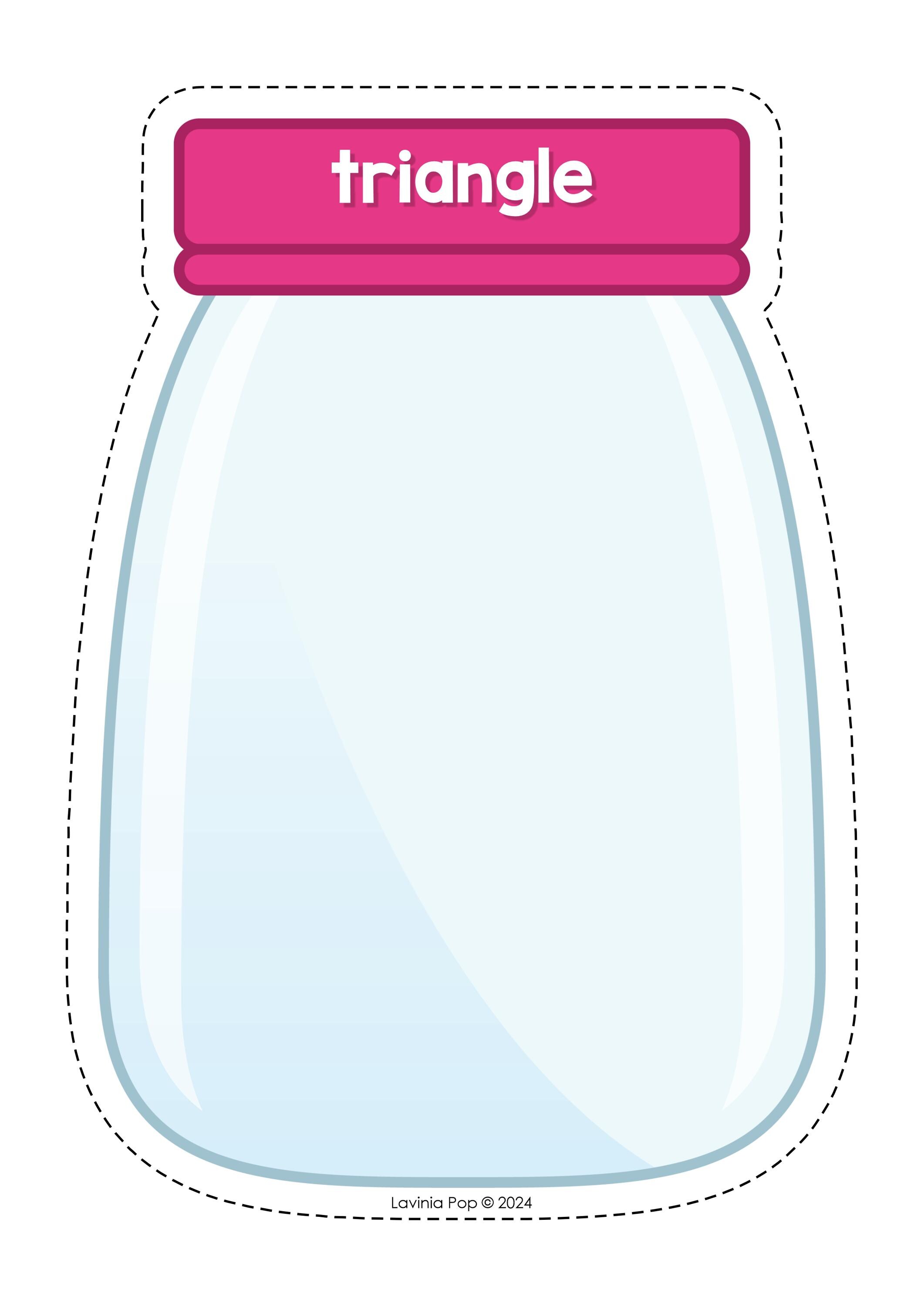 Buttons and Jars Shape Match | Fun Shape Recognition and Sorting Game ...