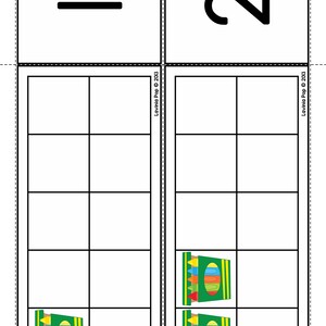 Crayon Box Ten Frame Match Printable Activity: Numbers 1-10 - Etsy