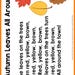Autumn Leaves Preschool Curriculum Printables | Autumn Leaves Preschool ...