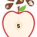 Apple Seed Number Sense Printable Activity for Preschool and ...