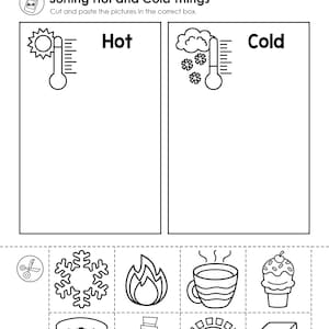 Winter Weather Preschool Theme Curriculum Printables | Preschool Circle ...