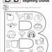 Beginning Sounds Color It! Alphabet Worksheets | Printable Activity - Etsy