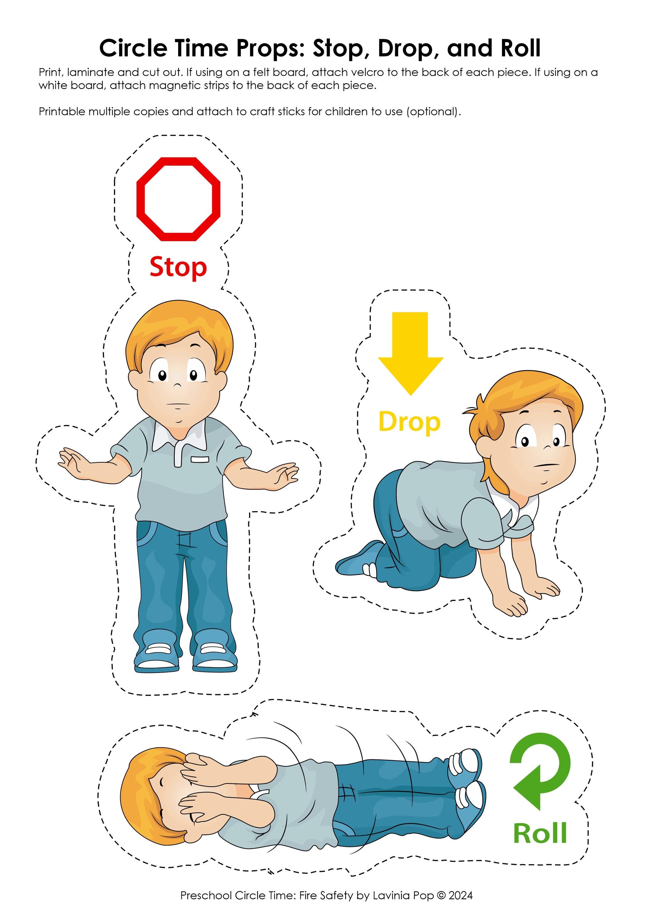 Fire Safety Preschool Curriculum Printables | Fire Safety Preschool ...