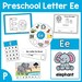 Preschool Alphabet Letter of the Week Curriculum E - Etsy