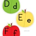 Apple Letter Match Activity: Upper and Lower Case Letters - Etsy