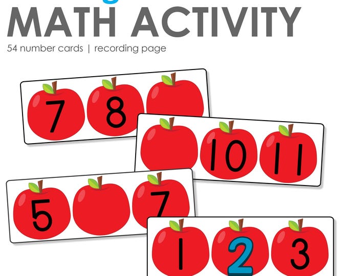 Sick Teddy Counting Printable Activity | Dramatic Play - Etsy Canada