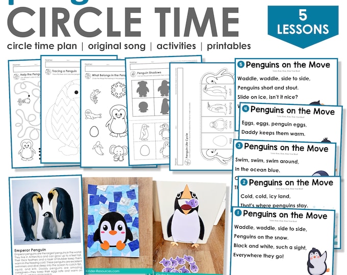 Hibernation and Migration Preschool Theme Curriculum Printables ...
