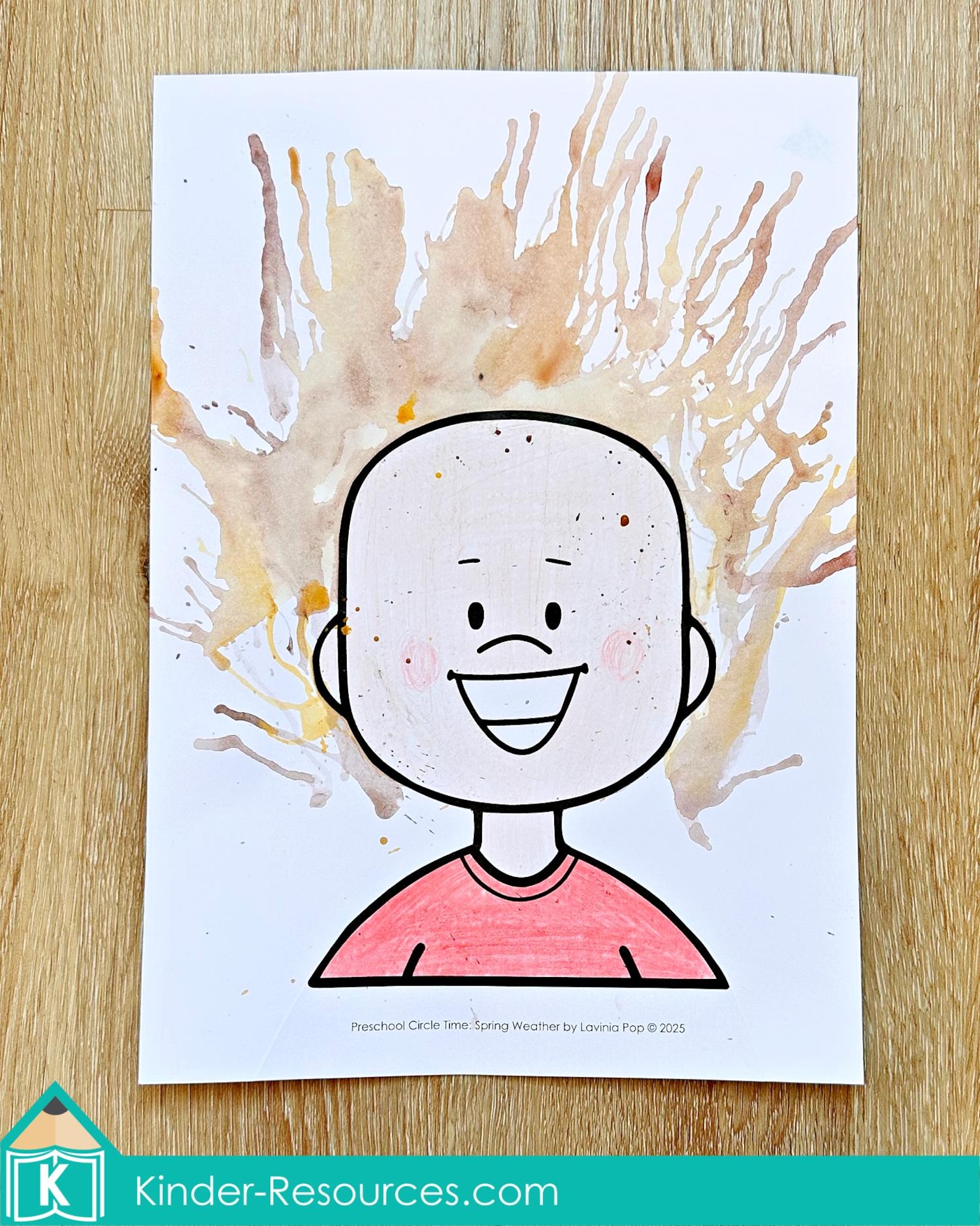 Spring Weather Preschool Theme Curriculum Printables | Preschool Circle ...