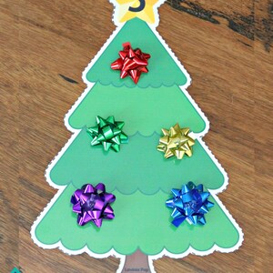 Christmas Tree and Ornament Number Match Activity | Number Sense ...