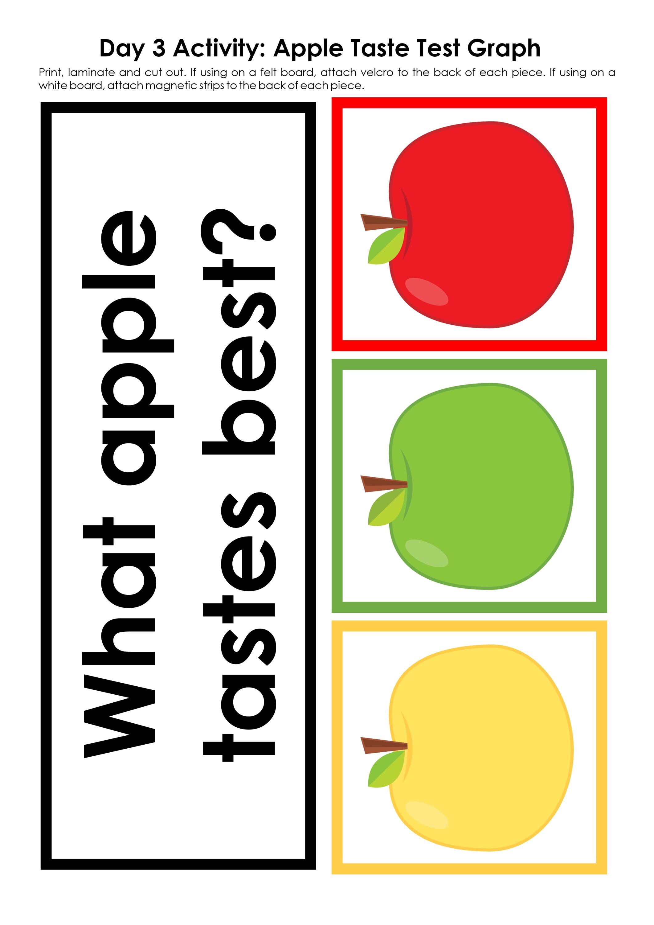 Apples Preschool Curriculum Printables | Apples Preschool Circle Time ...