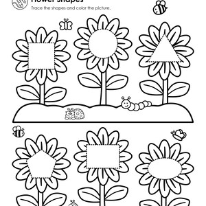 Bees and Flowers Preschool Theme Curriculum Printables | Preschool ...