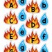 Alphabet Match Firefighter Community Helper Printable Activity - Etsy