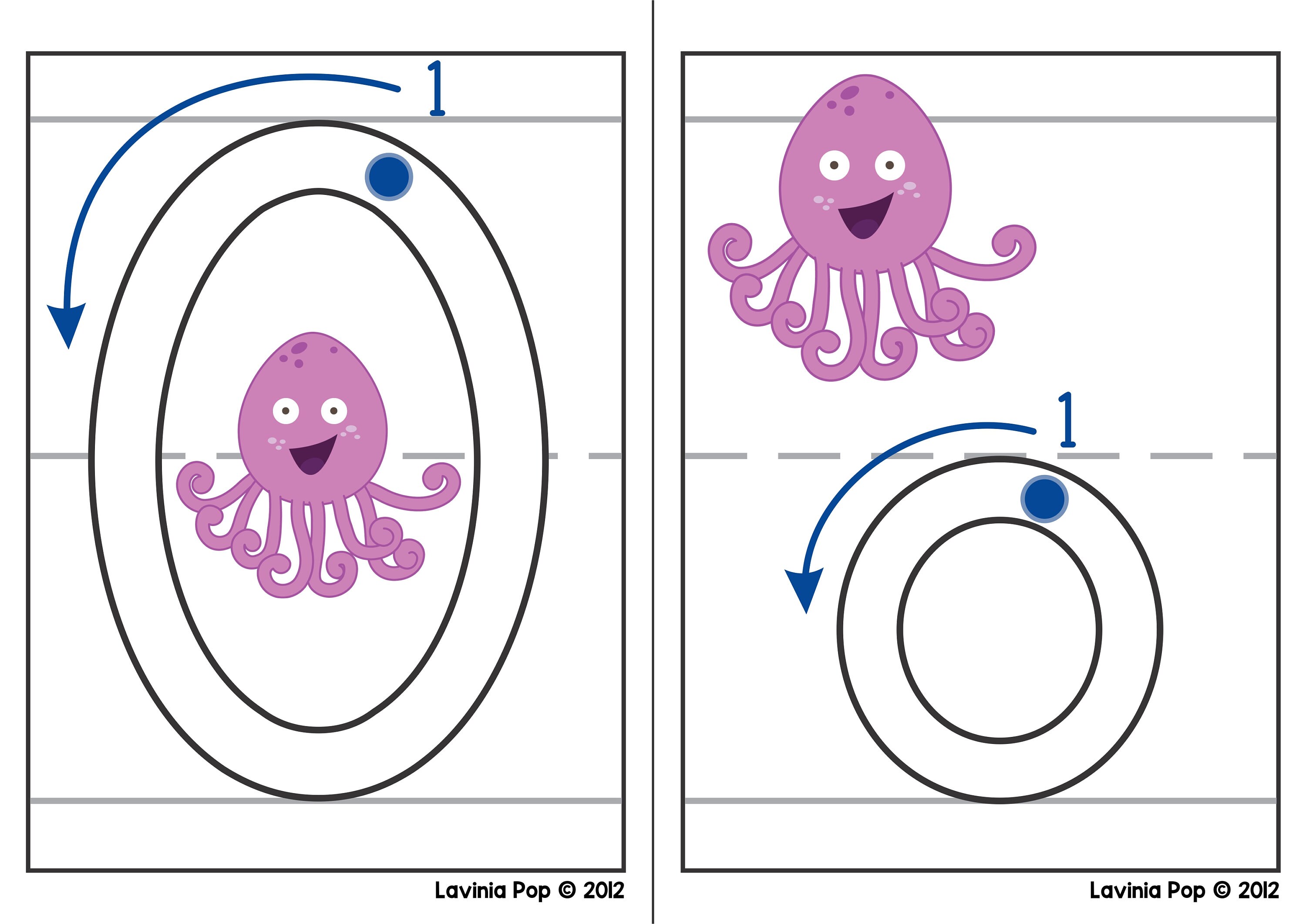 Alphabet Play Dough Mats With Correct Letter Formation and Beginning ...