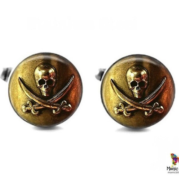 Pirate Cufflinks - Etsy