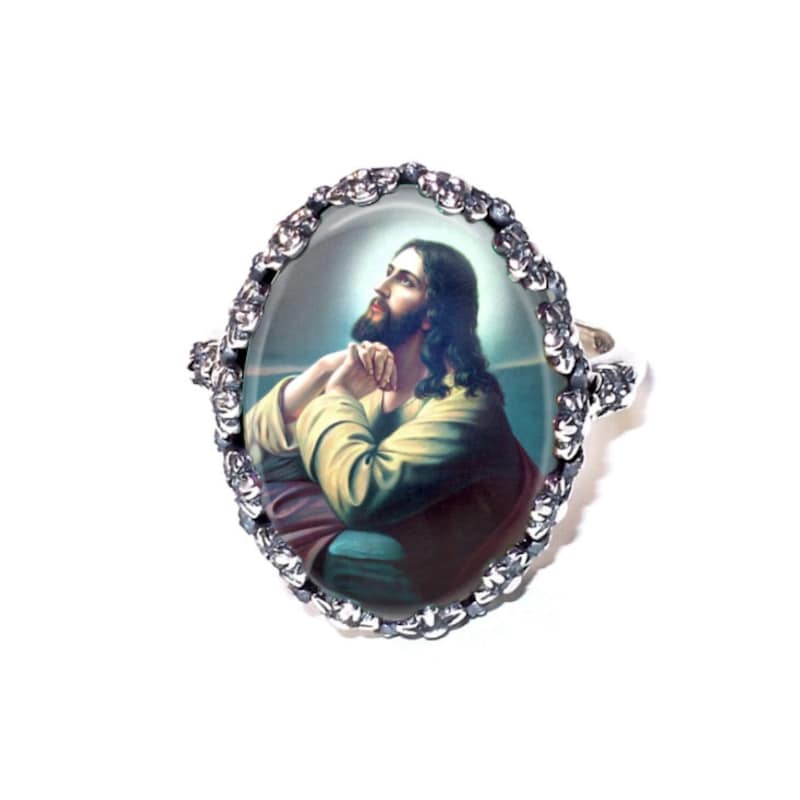 Jesus Ring - Etsy