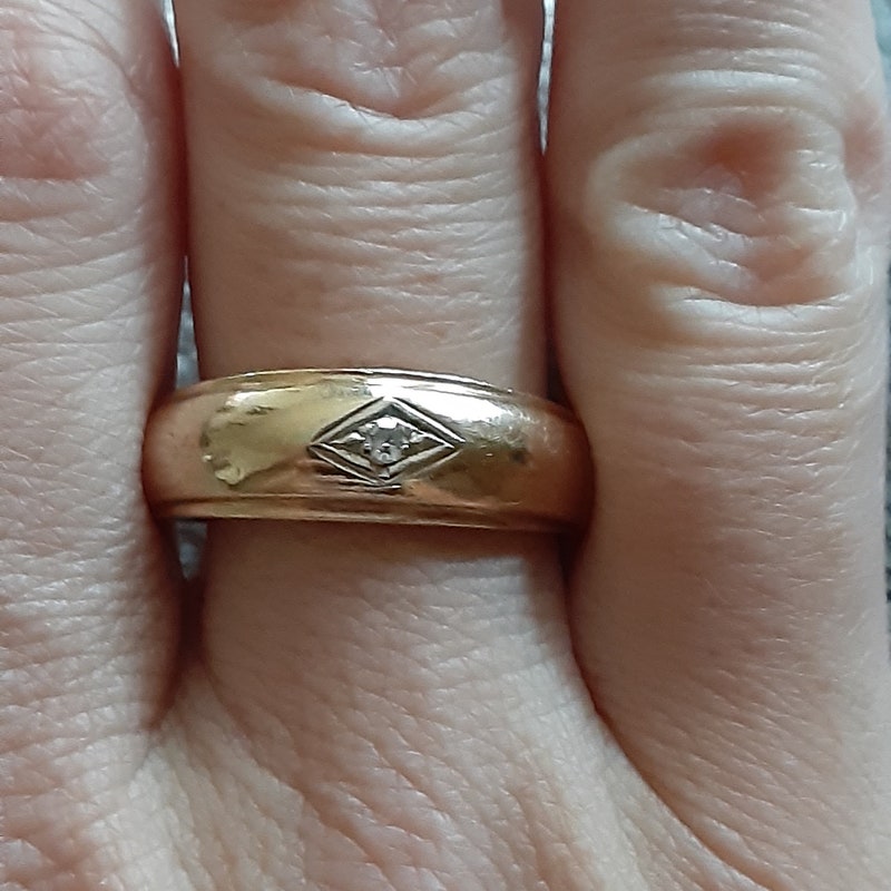 10k Gold Ring - Etsy