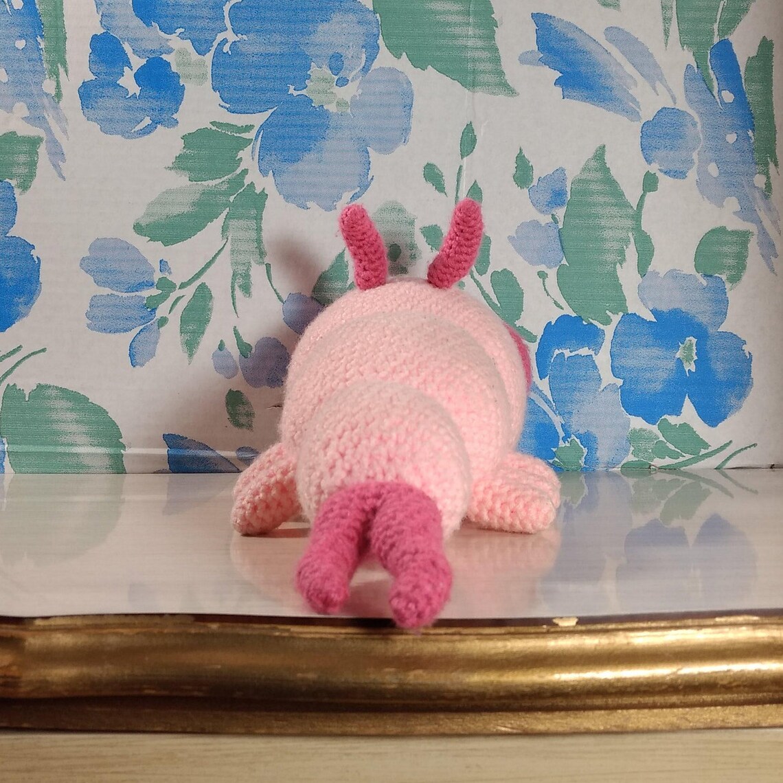 Pink Larva Crochet Pattern PDF | Etsy