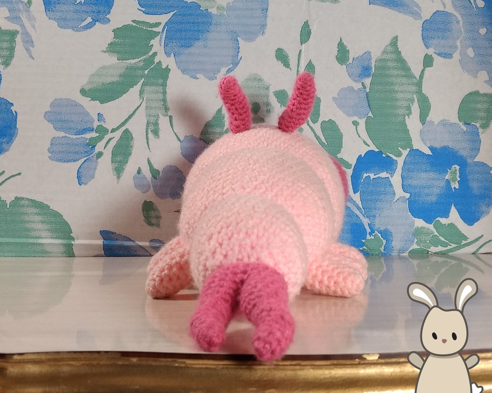Pink Larva Crochet Pattern PDF - Etsy