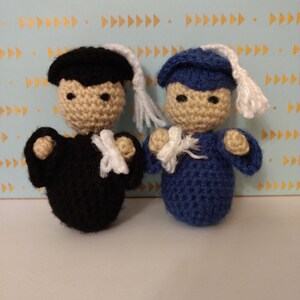 Graduation Doll Crochet Pattern PDF - Etsy