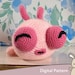 Pink Larva Crochet Pattern PDF - Etsy