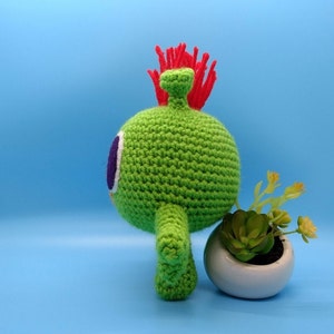 Green Happy Alien Crochet Pattern PDF - Etsy