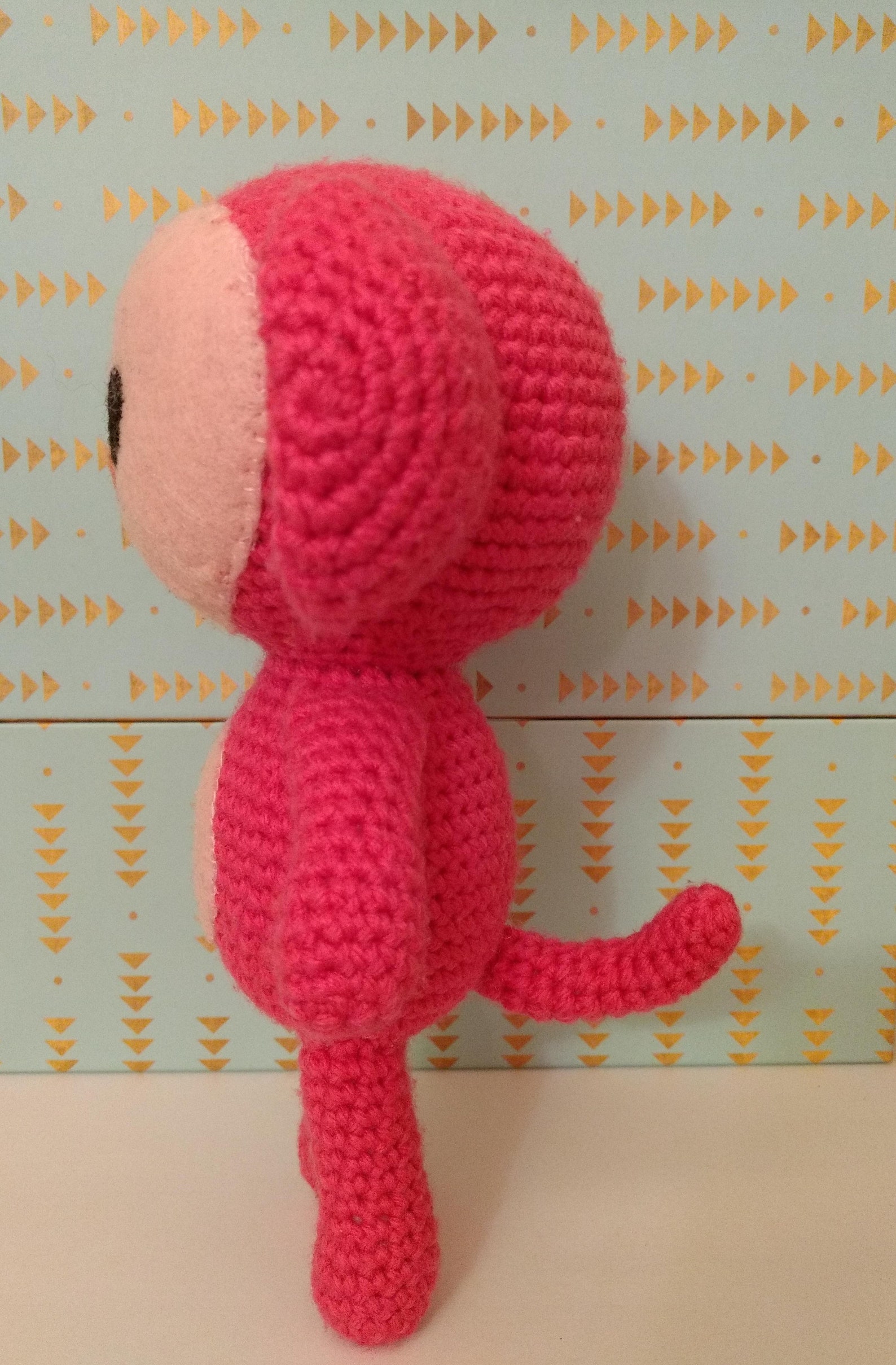 Pink Monkey Crochet Pattern - Etsy
