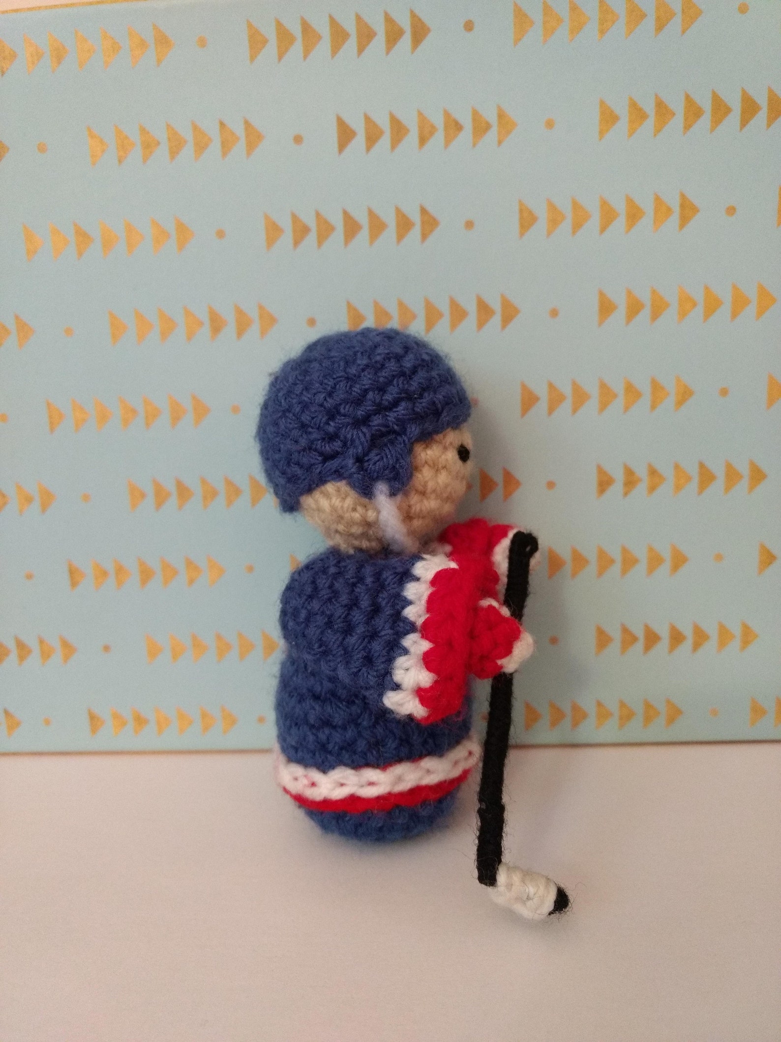 Hockey Player Crochet Pattern PDF - Etsy