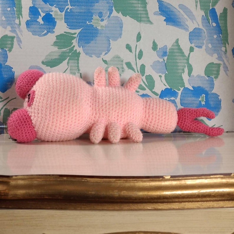 Pink Larva Crochet Pattern PDF - Etsy