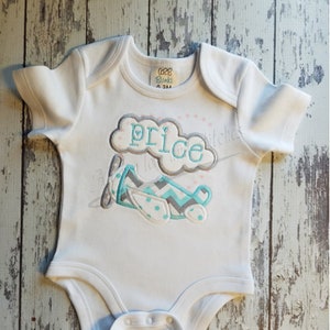 Airplane Bodysuit Airplane Baby Gift Gift for Baby Boy Body | Etsy
