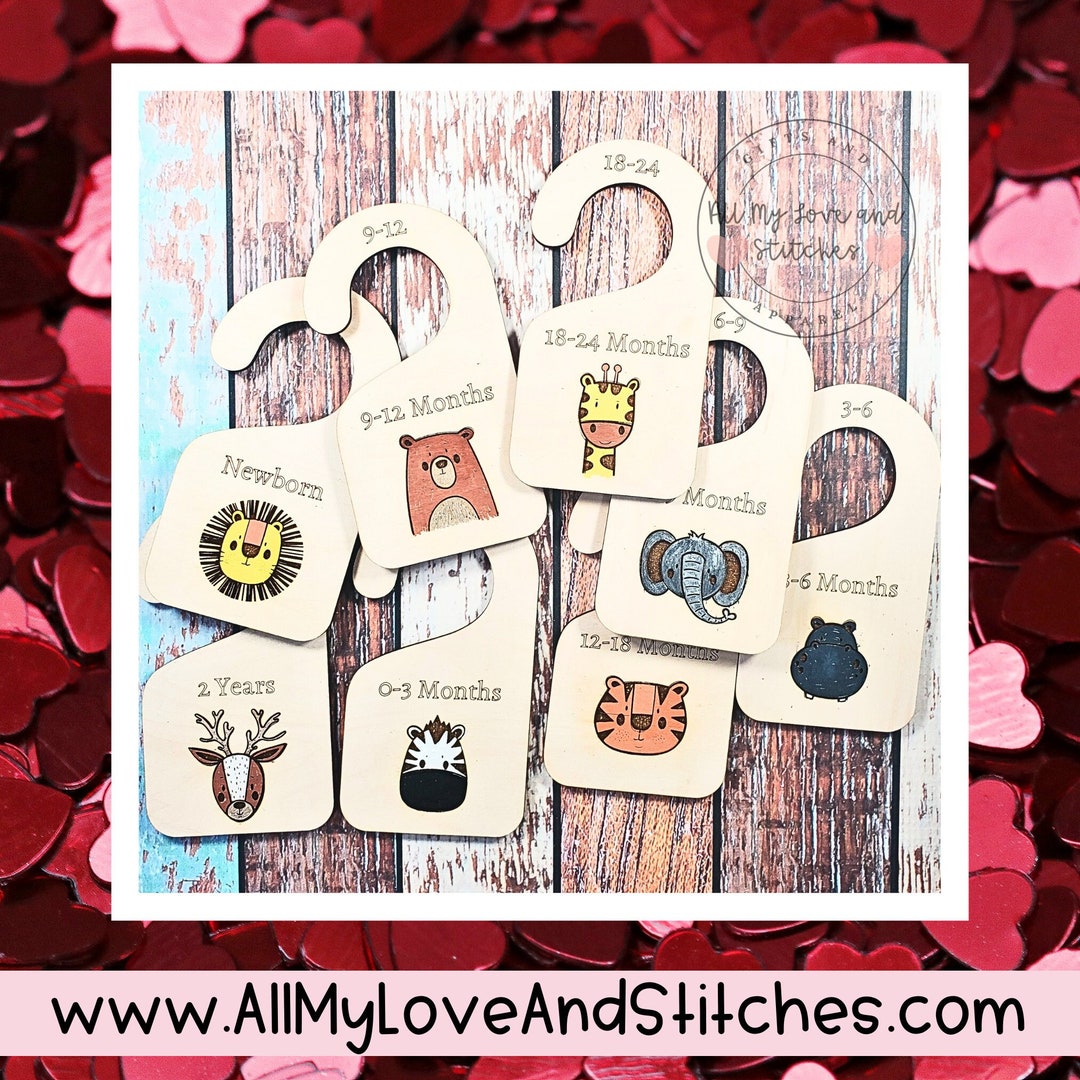 Baby Clothing Dividers, Closet Organizer, Separator, Newborn Clothing ...