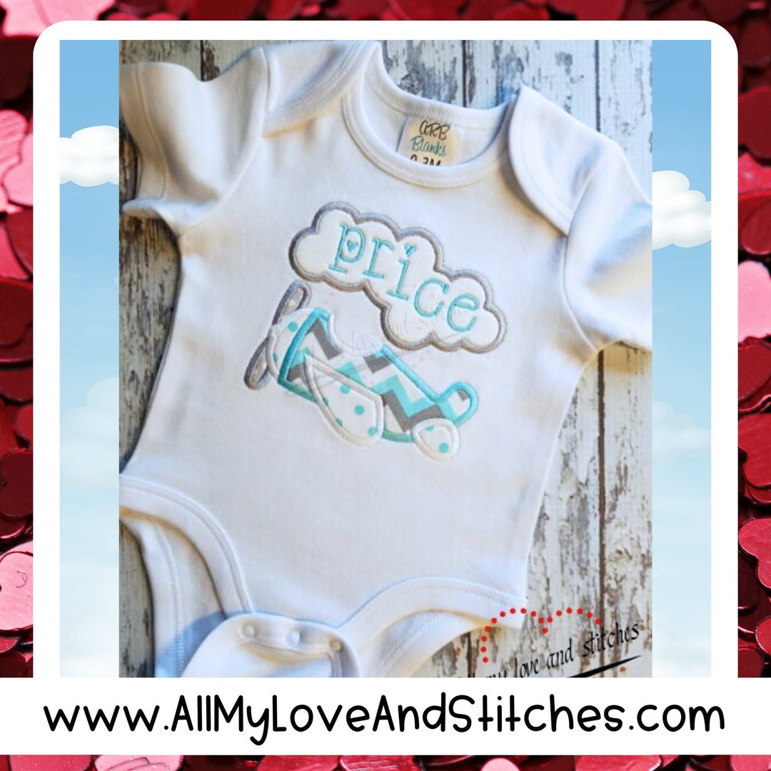 Airplane Bodysuit, Airplane Baby Gift, Gift for Baby Boy, Body Suit for ...