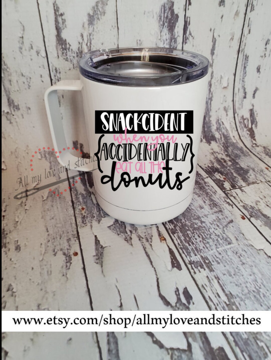 Snackcident When You Accidentally Eat All the Donuts Custom - Etsy UK