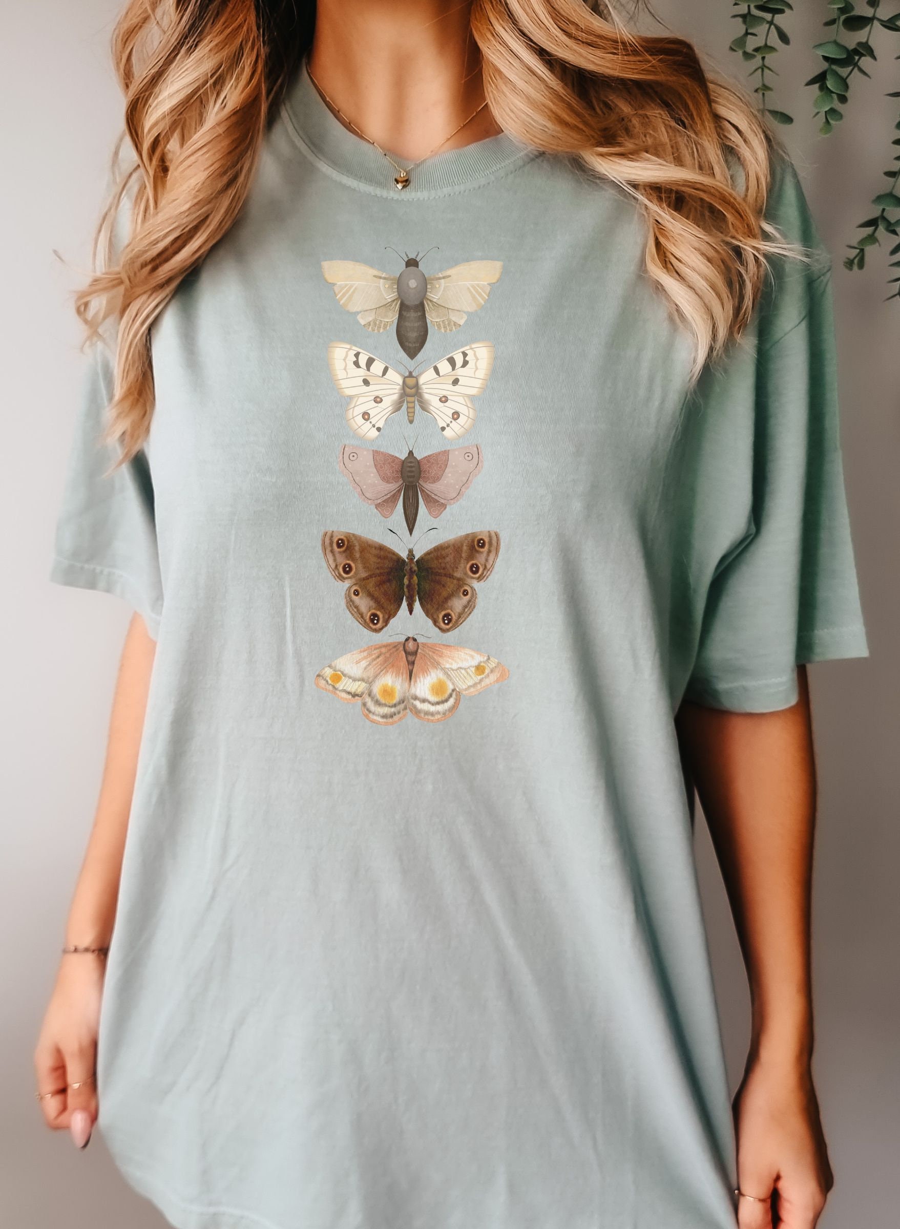 Moth Shirt Luna Moth Moth Wings Moth T Shirt Comfort Colors Graphic Tee ...