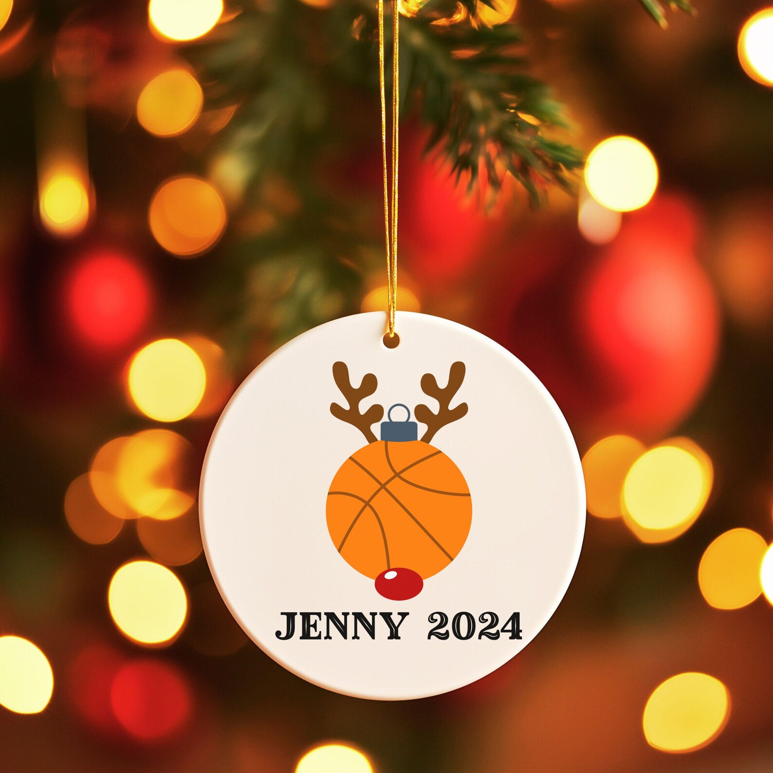 Basketball Ornament Basketball Christmas Ornament, Basketball Ornament ...