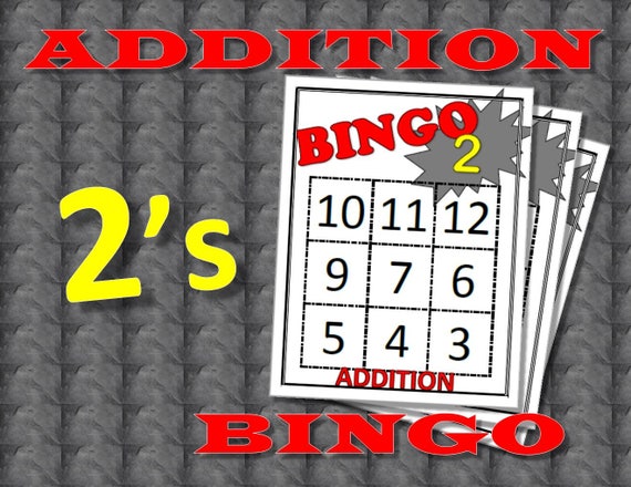 Addition Bingo